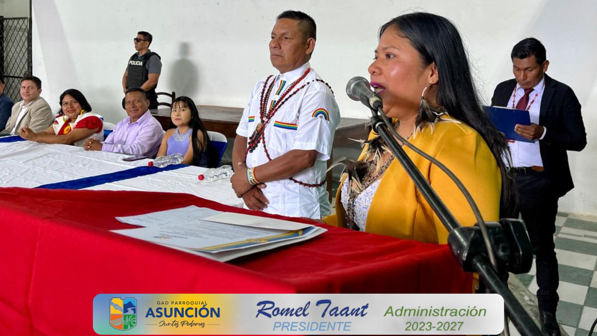 Sesion Solemne por los 67 años de parroquializacion de Sevilla don ...
